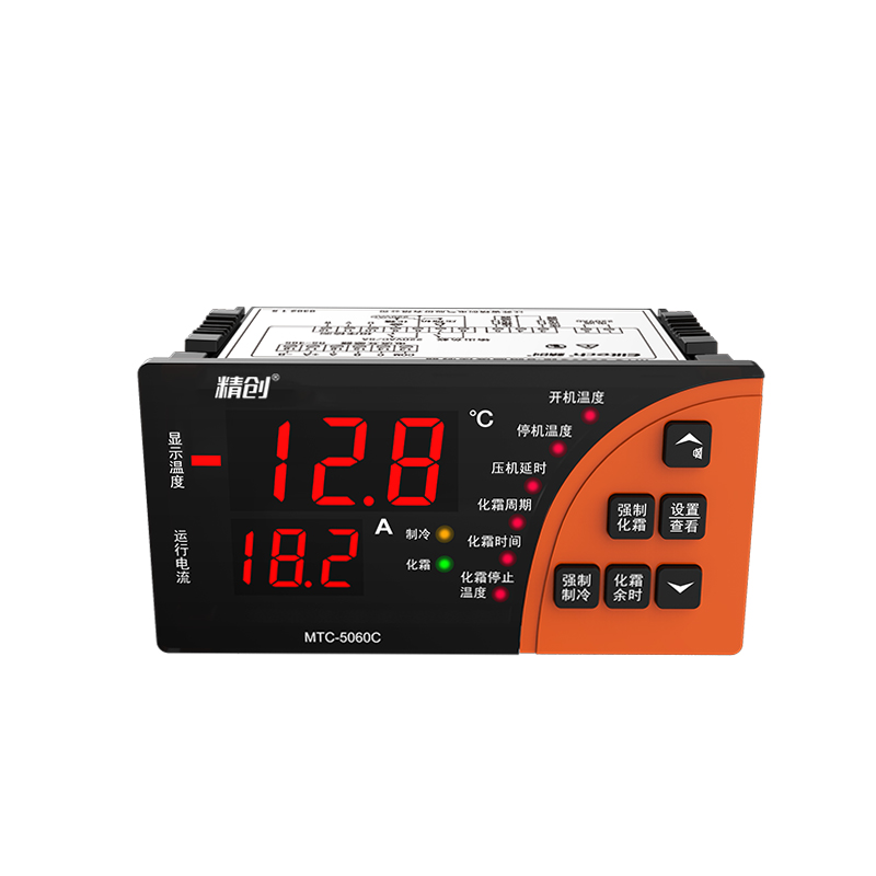 精创MTC-5060C温控器制冷化霜冷库制冷485联网相序电流保护温控_联网温控器_温控器_冷库制冷控制系统线上线下相融合的制冷新零售平台_精创新零售商城